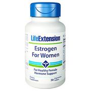 Estrogen for Women, 30 Vegetarian Tablets, Life Extension | VitaSprings.com