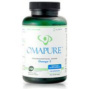 OMAPURE Omega-3, Ultra Pure Fish Oil, 120 Softgels | VitaSprings.com