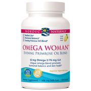 Omega Woman, Evening Primrose Oil Blend, Lemon Taste, 120 Softgels ...