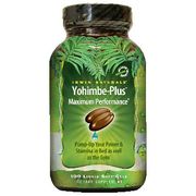 Yohimbe-Plus Maximum Performance, 100 Liquid Soft-Gels, Irwin Naturals ...