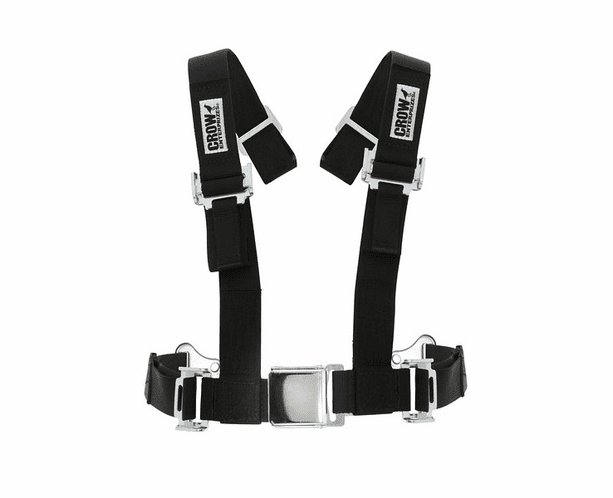 2 x 2 Crow UTV Seat Belt Individual Harness Auto Style Lift Buckle