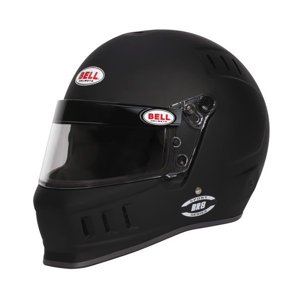 New Bell BR8 Helmet Black White Auto Racing Offroad Race SA2020