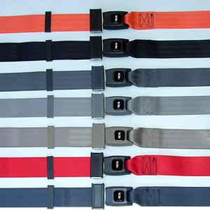 Bus Seat Belts - Push Button Non-Retractable