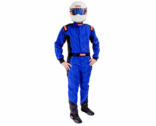 Driving Suit by Racequip Chevron Series SFI-1 One Piece Racing Suits