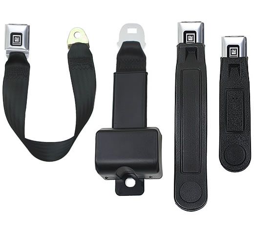 OE Buckle Retractable Lap Belt 8" Boot