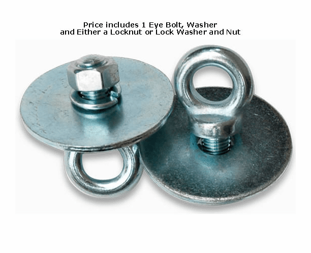 1-1/2 inch Long Eye Bolt Kits for Racing Seat Belt Harness Pyrotect