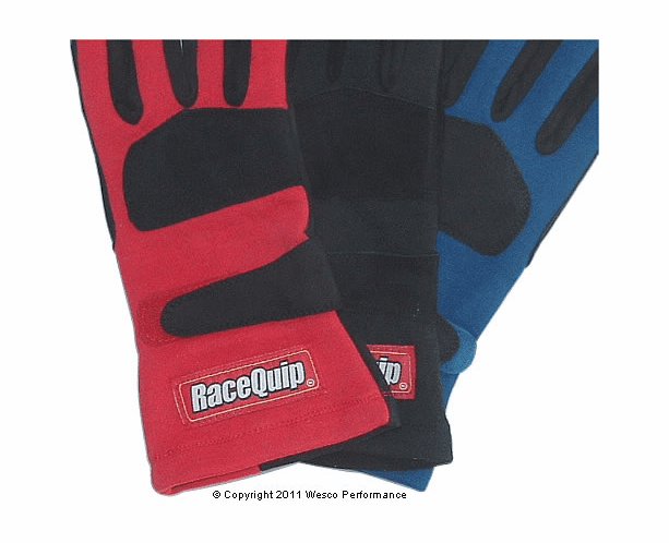 Racequip SFI-5 Auto Racing Gloves 2-Layer RQP355