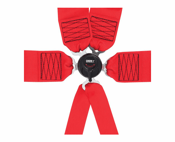 Ratchet-Tighten Crow 3 inch Cam Lock Racing Harness 6-Point