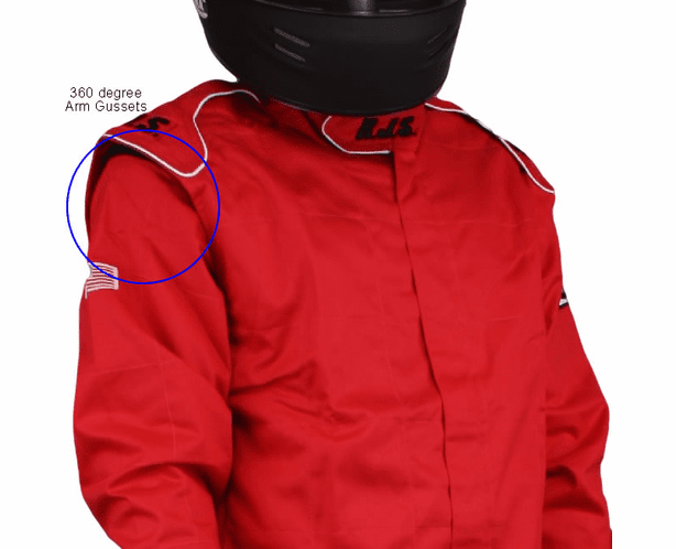 RJS ELITE Nomex SFI-20 Racing Fire Jacket Only