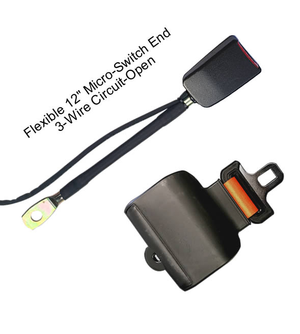 Safety Micro-Switch Forklift Retractable Seat Belts "Circuit Open"