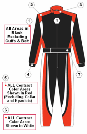 Pyrotect 2-Layer Nomex Custom Racing Suit SFI-5 Style #4 Womens