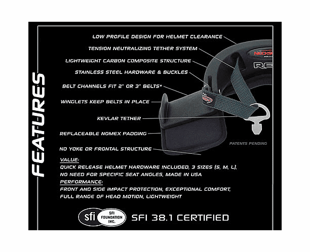 YOUTH Necksgen Head & Neck Restraint for Kids