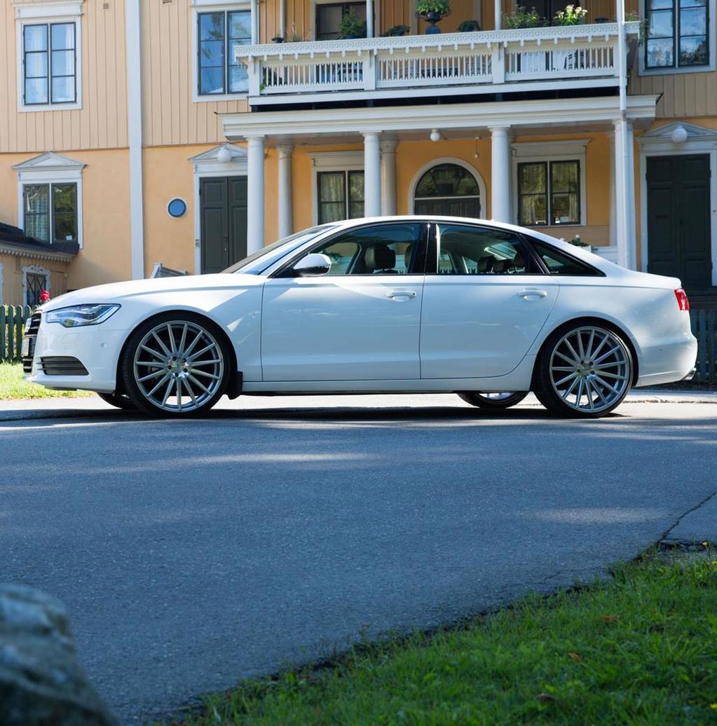 AUDI A6 VOSSEN VFS2 SILVER POLISHED