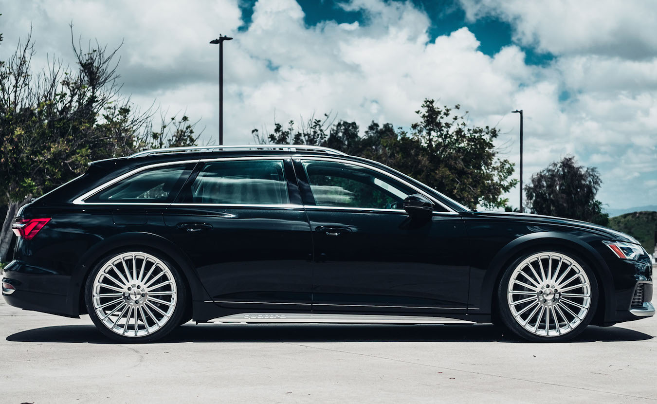 AUDI A6 WAGON TSW TURBINA TITANIUM SILVER