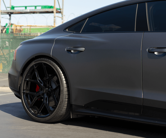 AUDI E-TRON GT VOSSEN HF-5 GLOSS BLACK