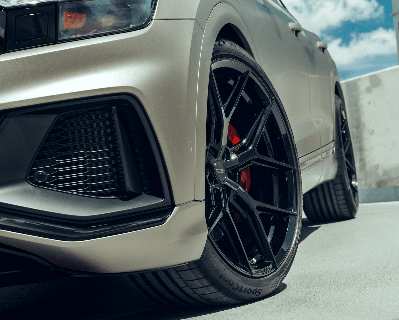 AUDI SQ8 VOSSEN HF-5 GLOSS BLACK