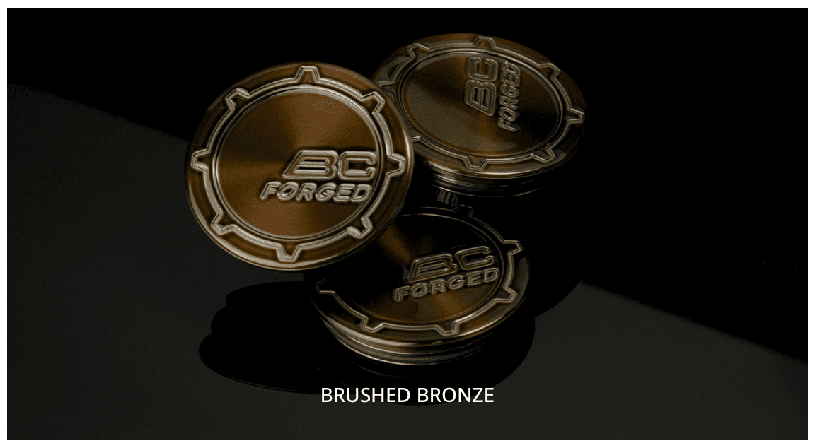 BC FORGED BRUSHED BRONZE TRANSLUCENT FINISH