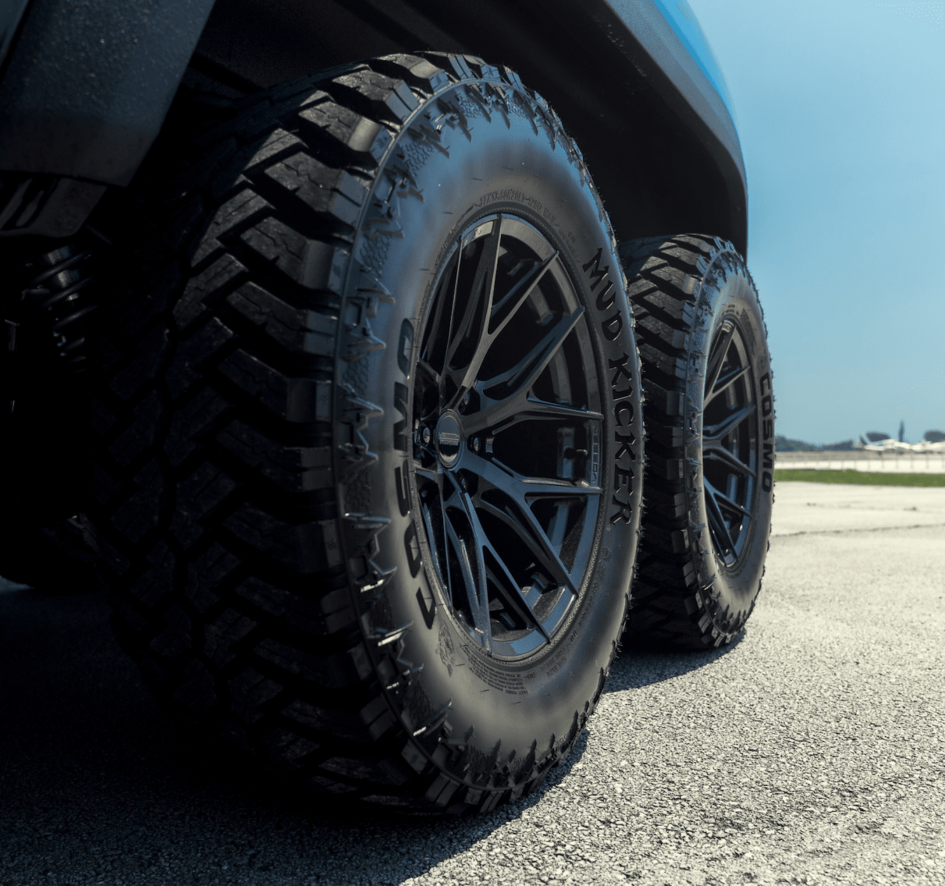 DODGE RAM TRX 6x6 VOSSEN HF6-4 GLOSS BLACK