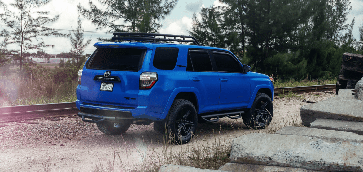 TOYOTA 4RUNNER VOSSEN HF6-2 SATIN BLACK