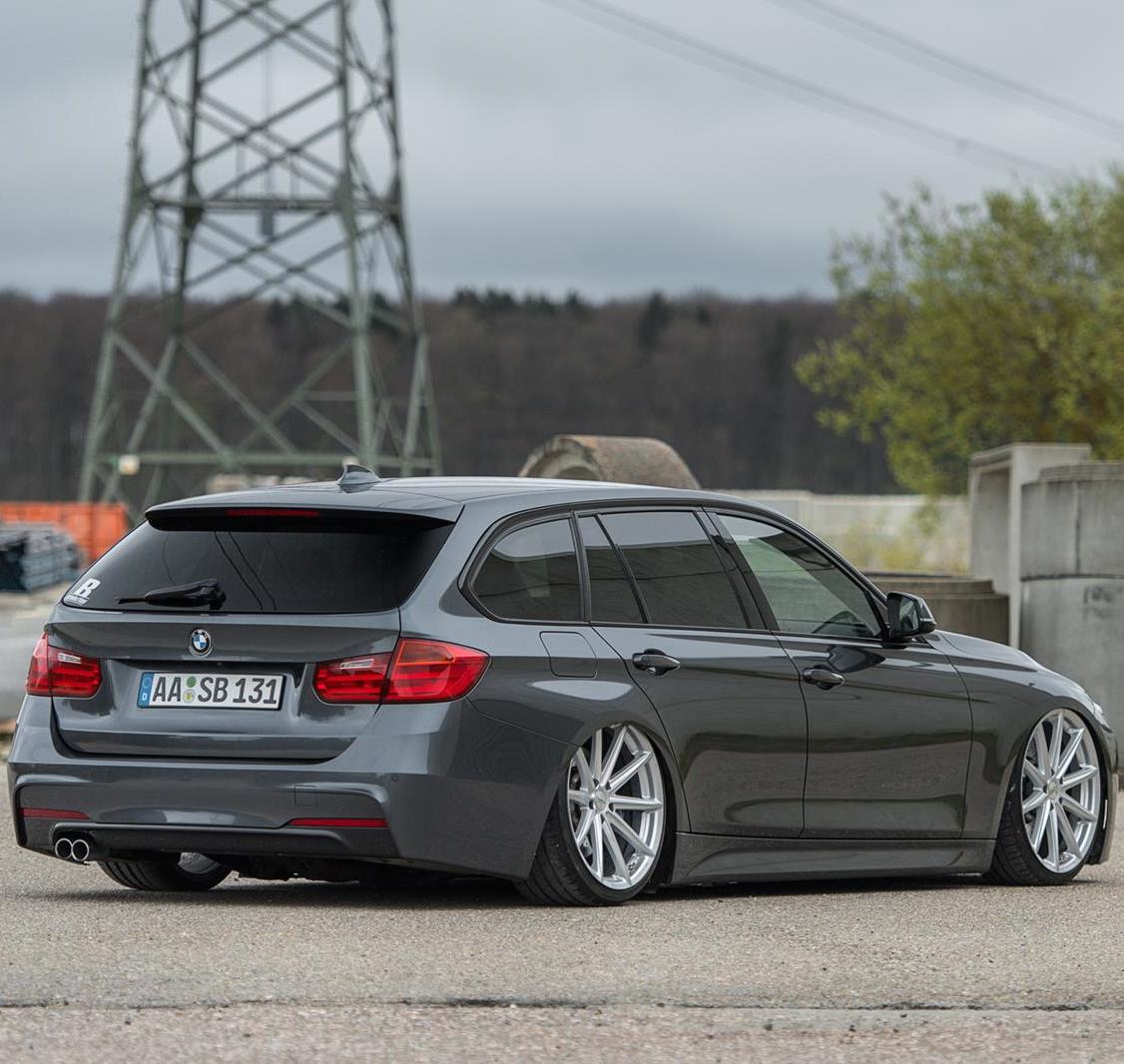 BMW 335i WAGON VOSSEN VFS10 SILVER METALLIC