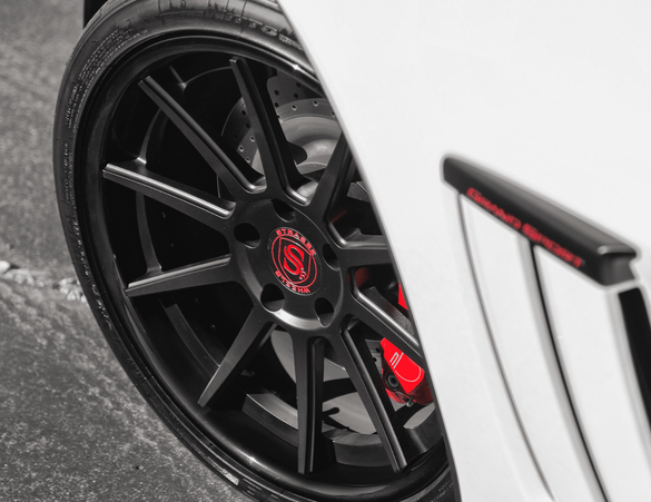 CHEVROLET CORVETTE C6 GRAND SPORT STRASSE FORGED R10 CONCAVE