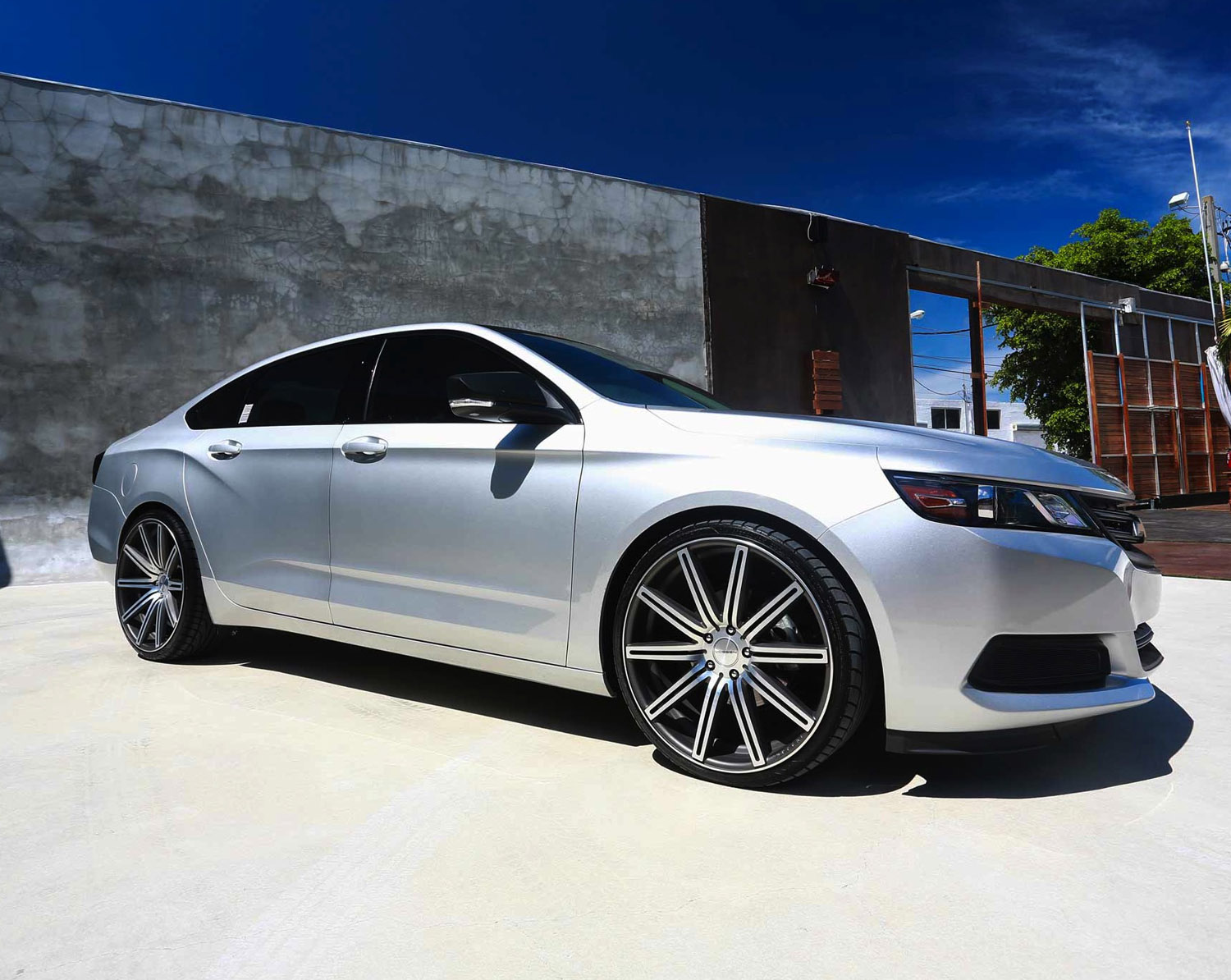 CHEVROLET IMPALA VOSSEN VVS-CV4 MATTE GRAPHITE MACHINED