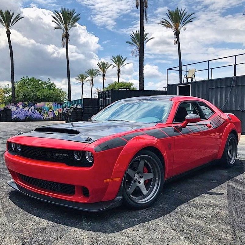 DODGE CHALLENGER HELLCAT WIDEBODY HRE C105