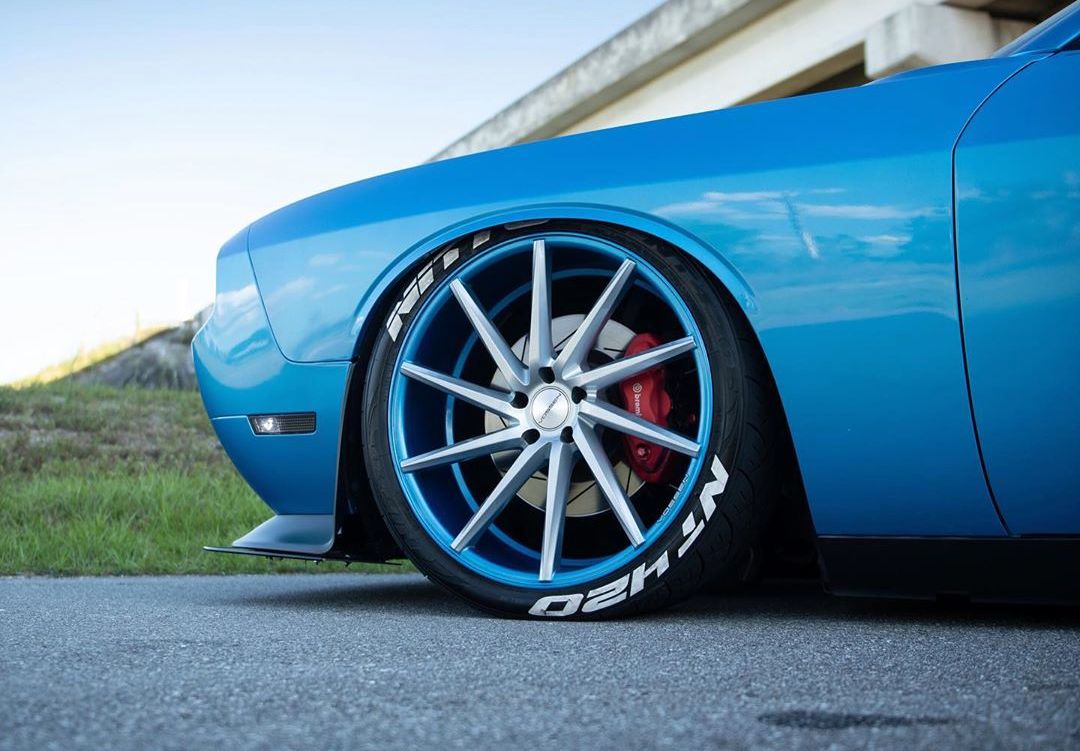DODGE CHALLENGER VOSSEN CVT GLOSS SILVER