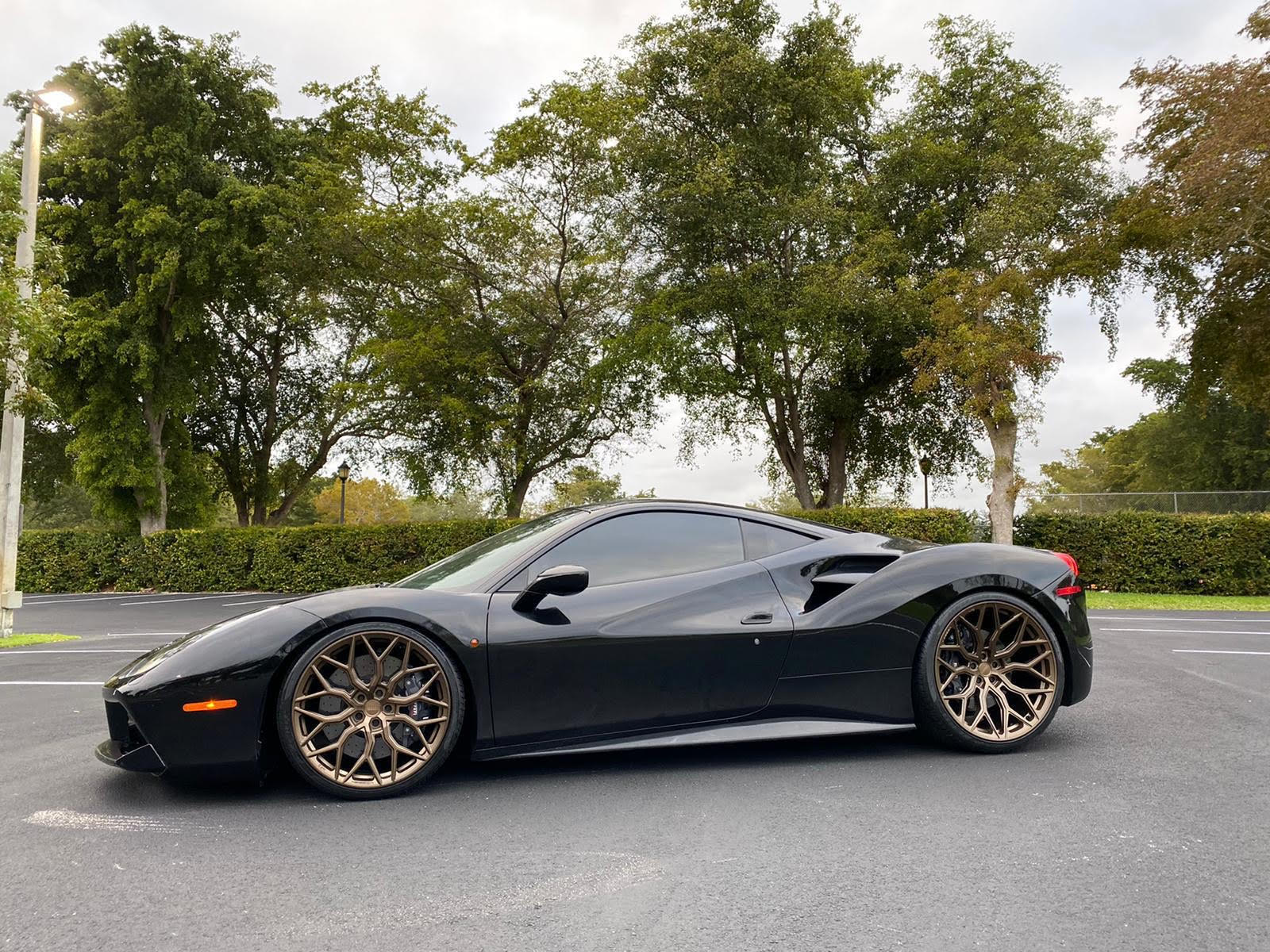 FERRARI 488 GTB VOSSEN HF2 SATIN BRONZE