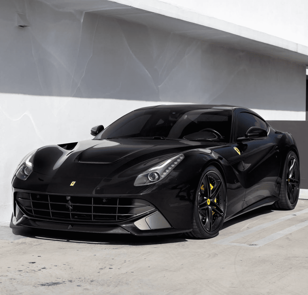 Ferrari F12 Berlinetta Wallpaper Black