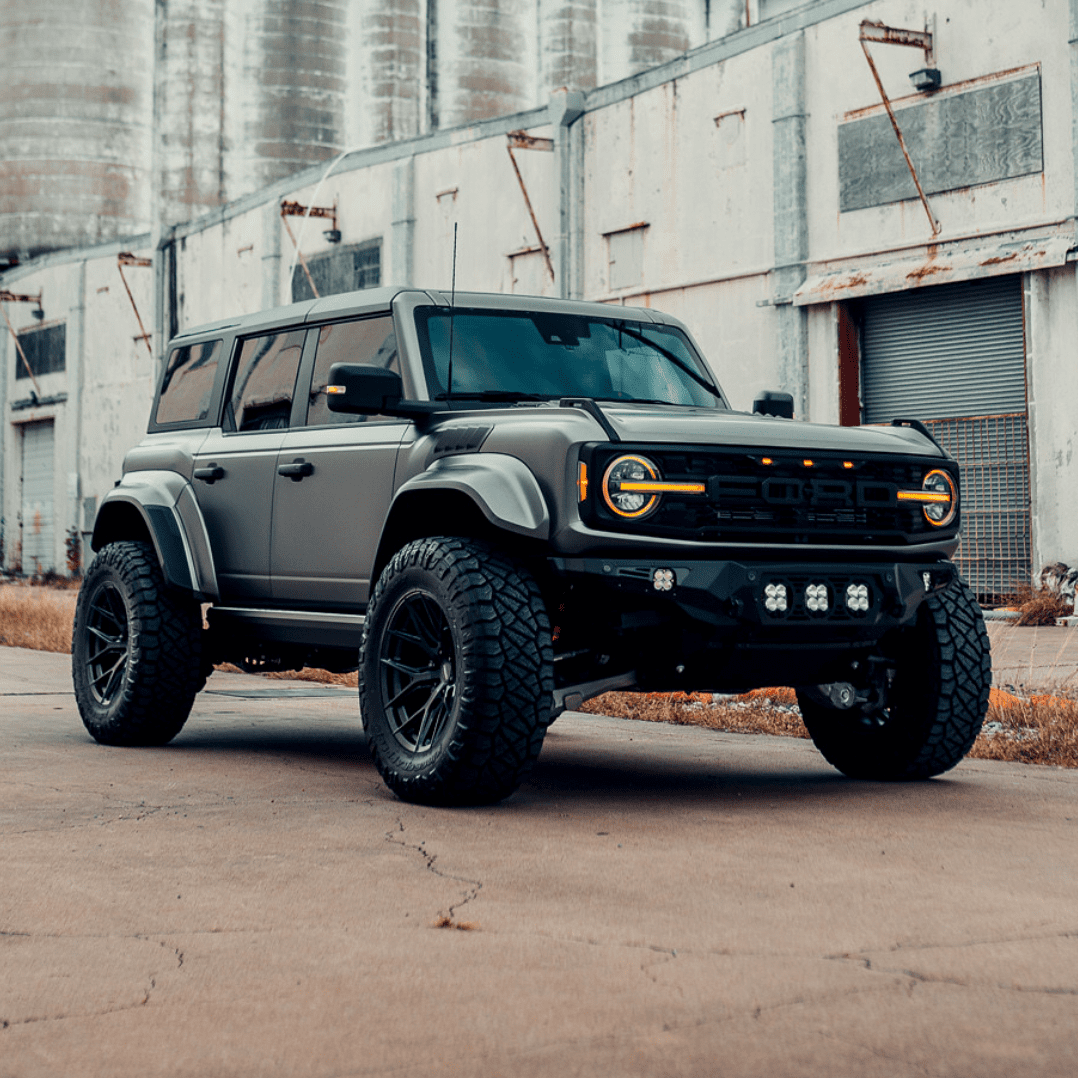 FORD BRONCO RAPTOR VOSSEN HF6-4 SATIN BLACK