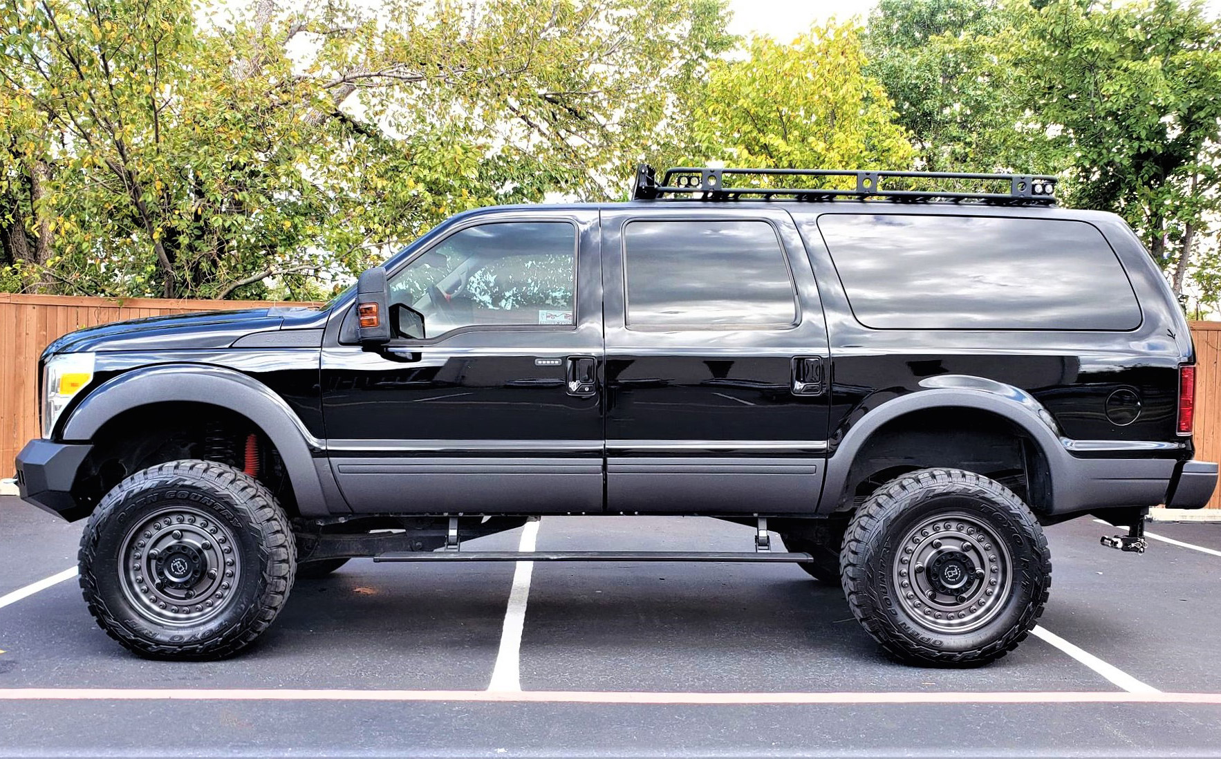 FORD EXCURSION BLACK RHINO ARMORY MATTE GUNBLACK