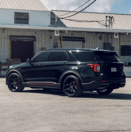 FORD EXPLORER ST VOSSEN HF-5 GLOSS BLACK