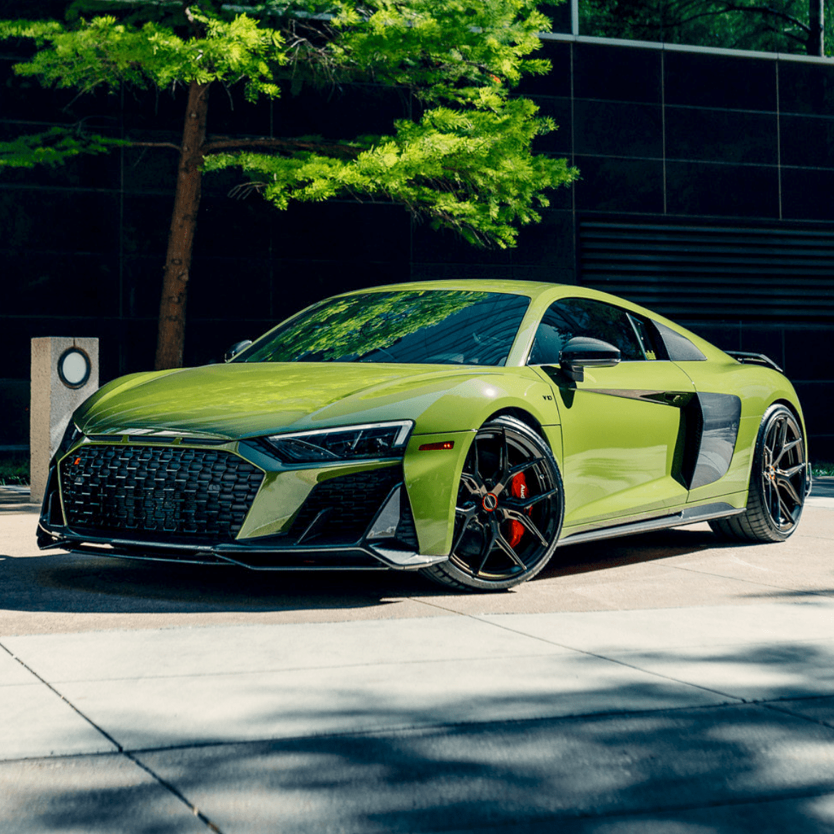 Audi R8 Black And Green