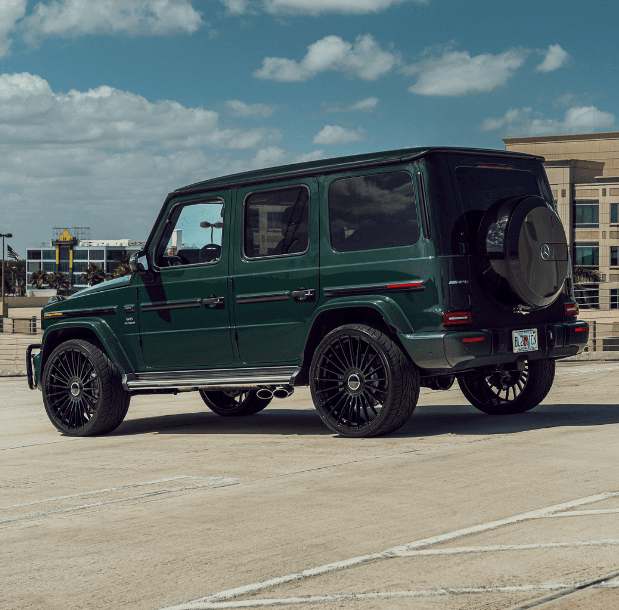 MERCEDES G63 AMG VOSSEN HF-8 GLOSS BLACK