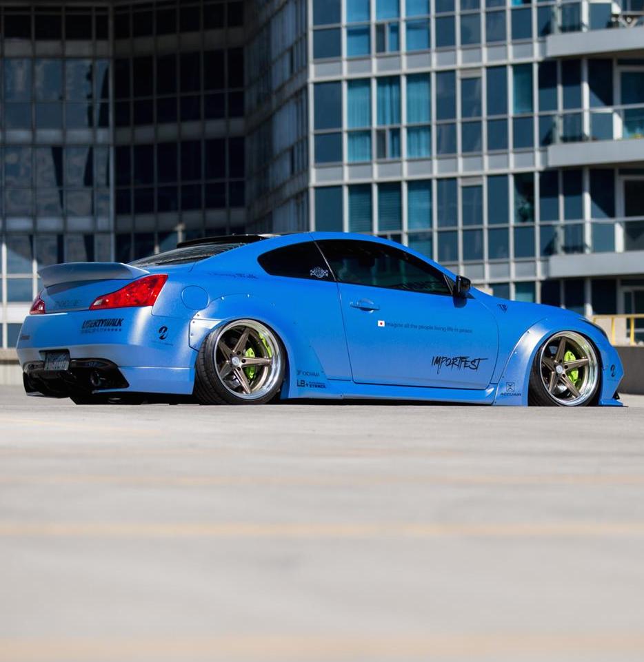 INFINITI G37 "LIBERTY WALK" VOSSEN X WORK VWS-3