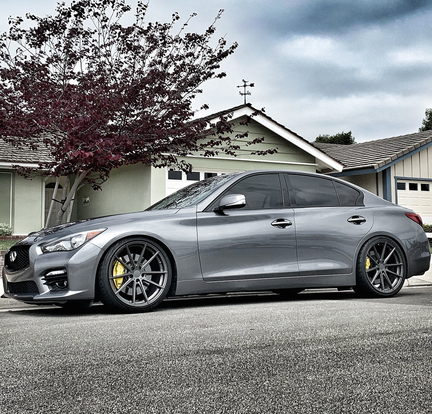 INFINITI Q50 TSW BATHURST GLOSS GUNMETAL
