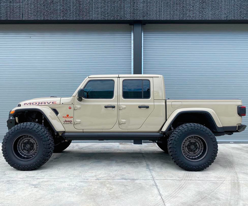 JEEP GLADIATOR BLACK RHINO ARMORY MATTE GUNBLACK