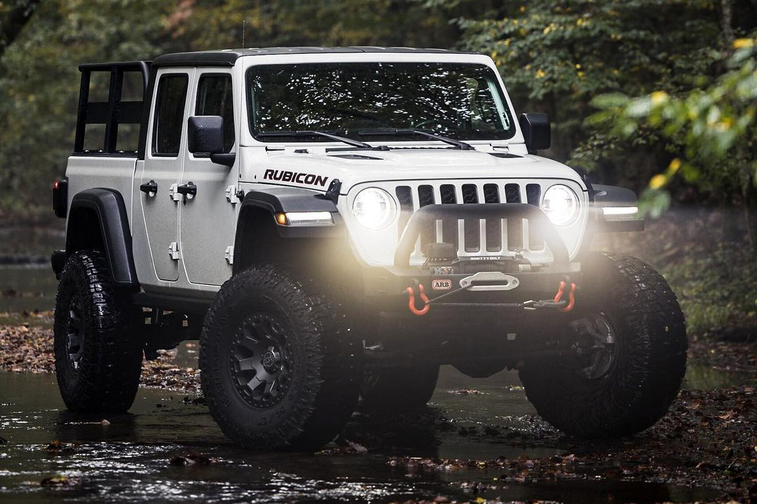 JEEP GLADIATOR BLACK RHINO WARLORD MATTE GUNMETAL