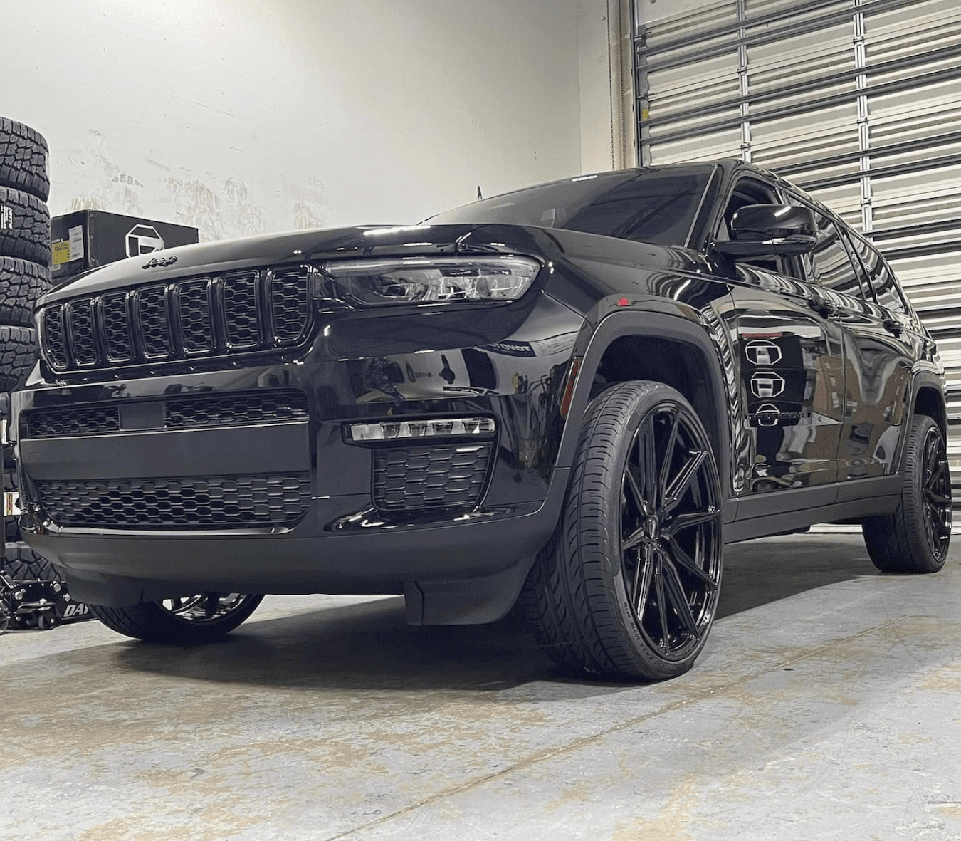JEEP GRAND CHEROKEE VOSSEN HF-3 GLOSS BLACK
