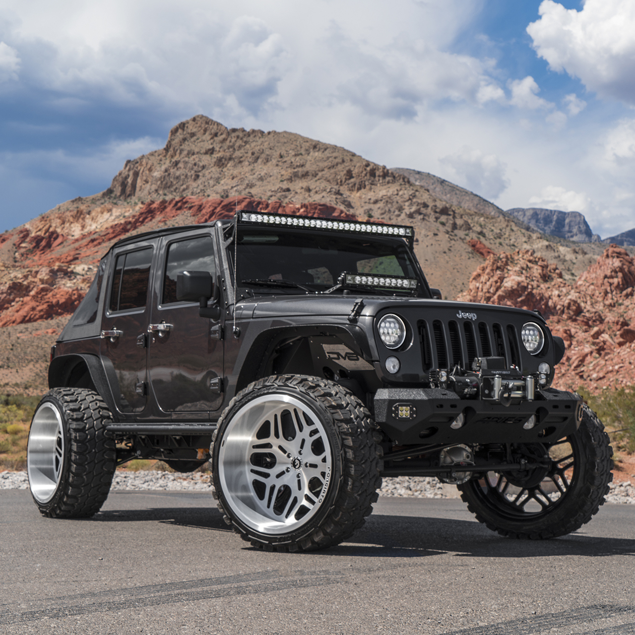 JEEP WRANGLER FORGIATO QUADRATO-T