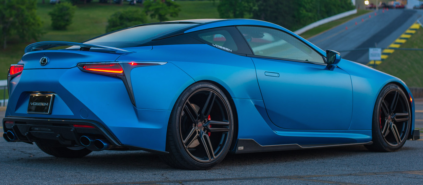 LEXUS LC500 VOSSEN HF1 CUSTOM COLOR