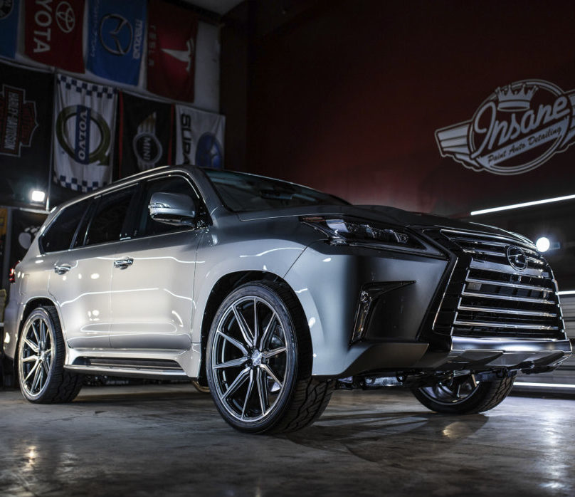 LEXUS LX570 VOSSEN HF-3 GLOSS GRAPHITE POLISHED
