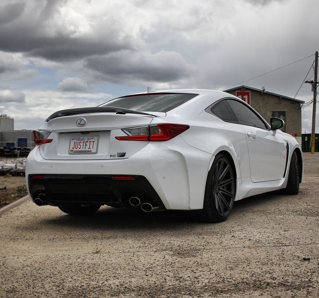 LEXUS RC-F VOSSEN VVS-CV4 MATTE GRAPHITE