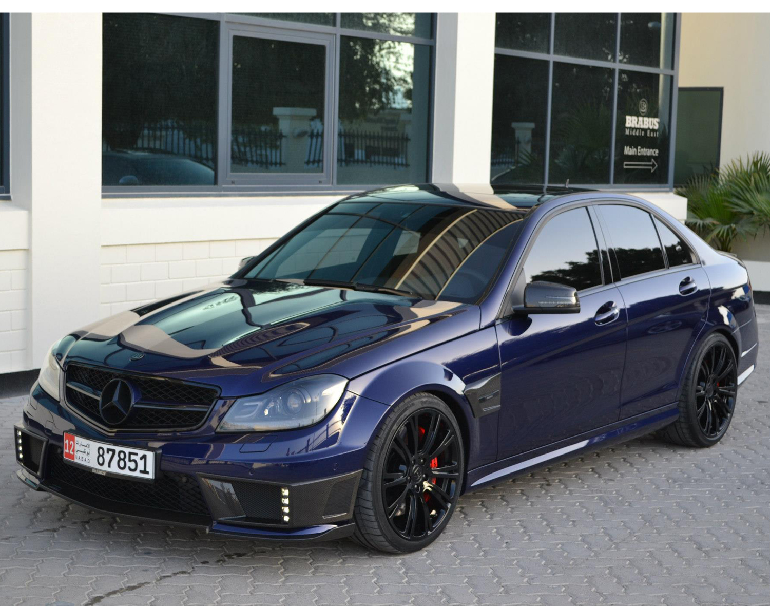 MERCEDES C63 AMG BRABUS MONOBLOCK R