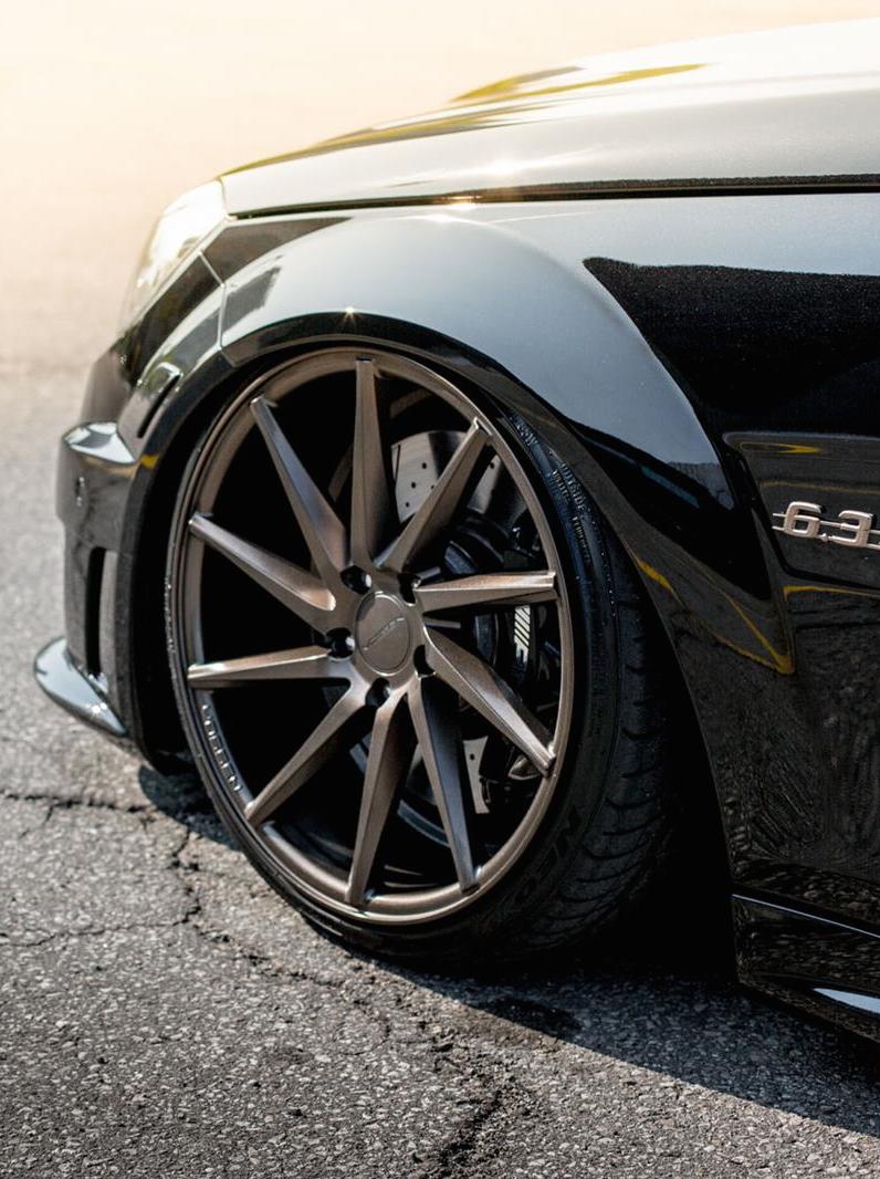MERCEDES C63 AMG VOSSEN CVT GLOSS GRAPHITE