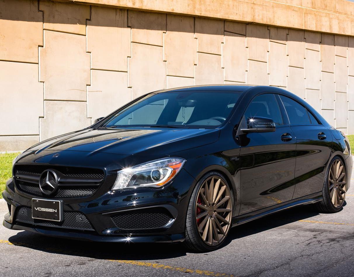 MERCEDES CLA45 AMG VOSSEN VFS2 SATIN BRONZE