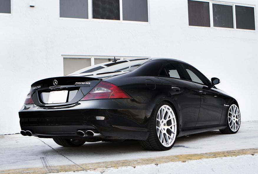 MERCEDES CLS55 AMG INCURVE IC-M7 DIAMOND SILVER