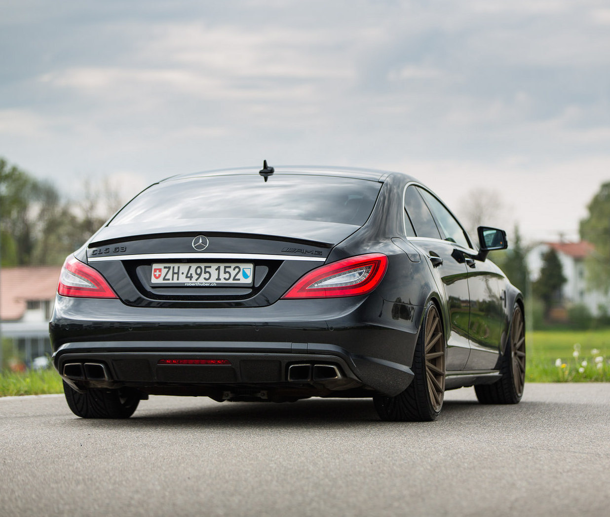 MERCEDES CLS63 AMG VOSSEN VFS2 SATIN BRONZE