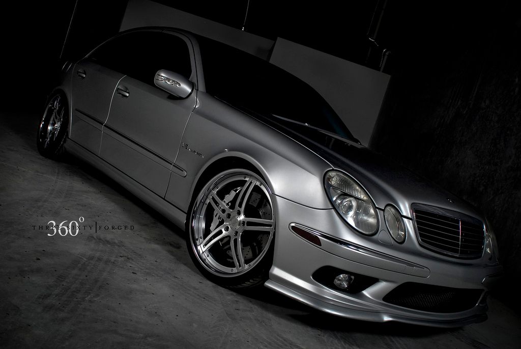 MERCEDES E55 AMG 360 FORGED SPEC 5IVE HI-RESOLUTION GALLERY